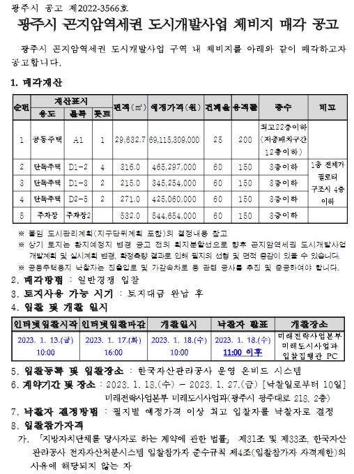 곤지암 아이파크와 신대 1지구 도시 관리 계획 구역 `23년 5월 3일 추가 네이버 블로그