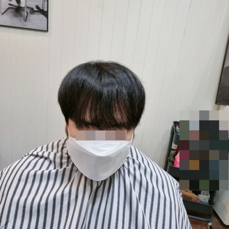남자 M자 이마 탈모 머리 펌 탈모파마 왜 해야하는지 이유 크롭컷 스타일 네이버 블로그