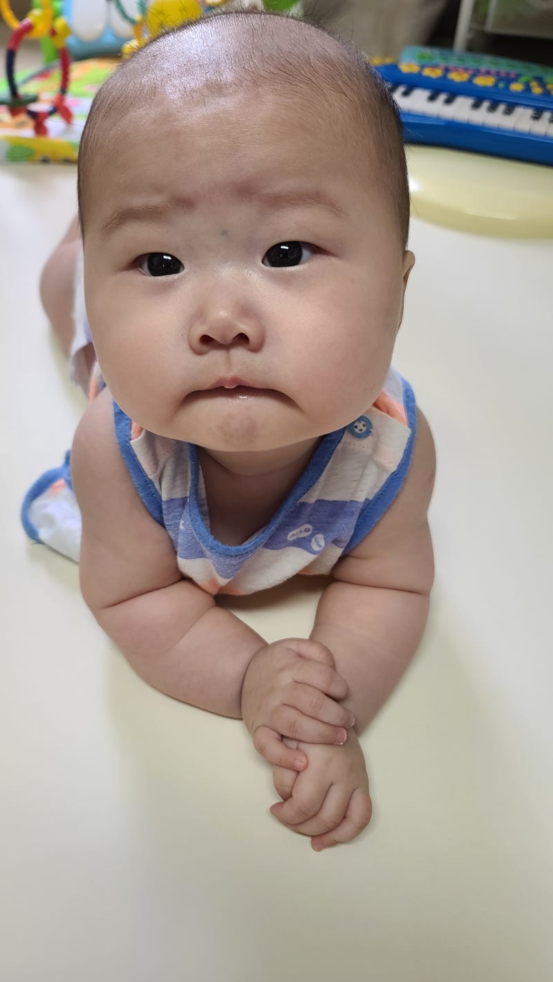 배밀이 시기와 개월별 아기 성장발달 아기 대근육 발달순서 네이버 블로그