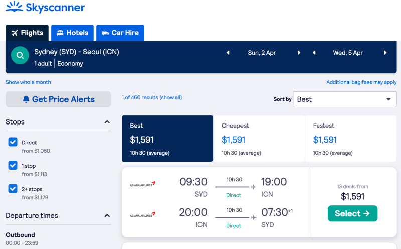 호주 시드니 - 한국 인천 5개 직항 항공사 비교 정리 - 콴타스, 대한항공, 아시아나항공, 젯스타, 티웨이 : 네이버 블로그