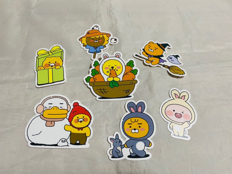 2023년 카카오프렌즈 라이언 다이어리 & 미니 달력 세트 (다이어리/미니탁상 달력/스티커/일러스트 엽서) : 네이버 블로그