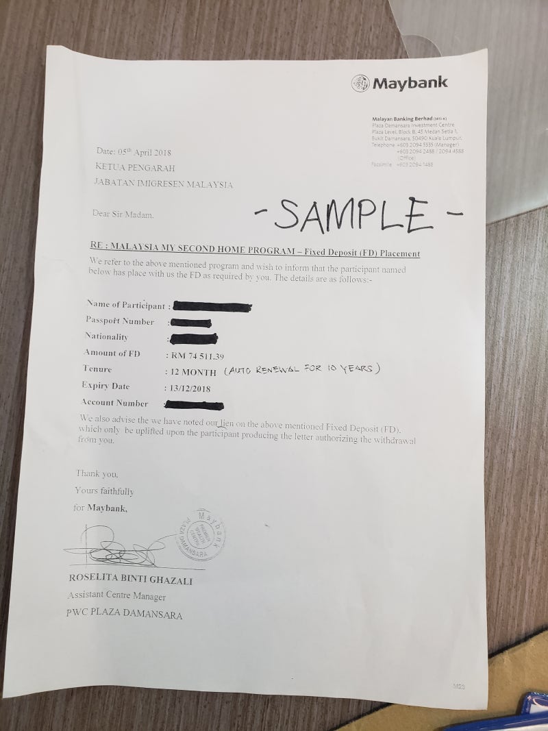 말레이시아 MM2H 예치금 반액 인출 : 네이버 블로그