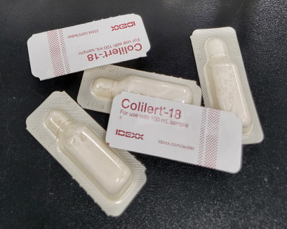 콜리럿18(colilert-18)을 이용한 수질검사키트 실험 : 네이버 블로그