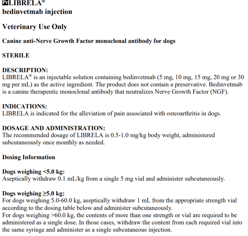 새로운 개념의 골관절염 osteoarthritis 에 사용하는 약물. Librela와 Solensia. 한달에 한번 피하주사 ...