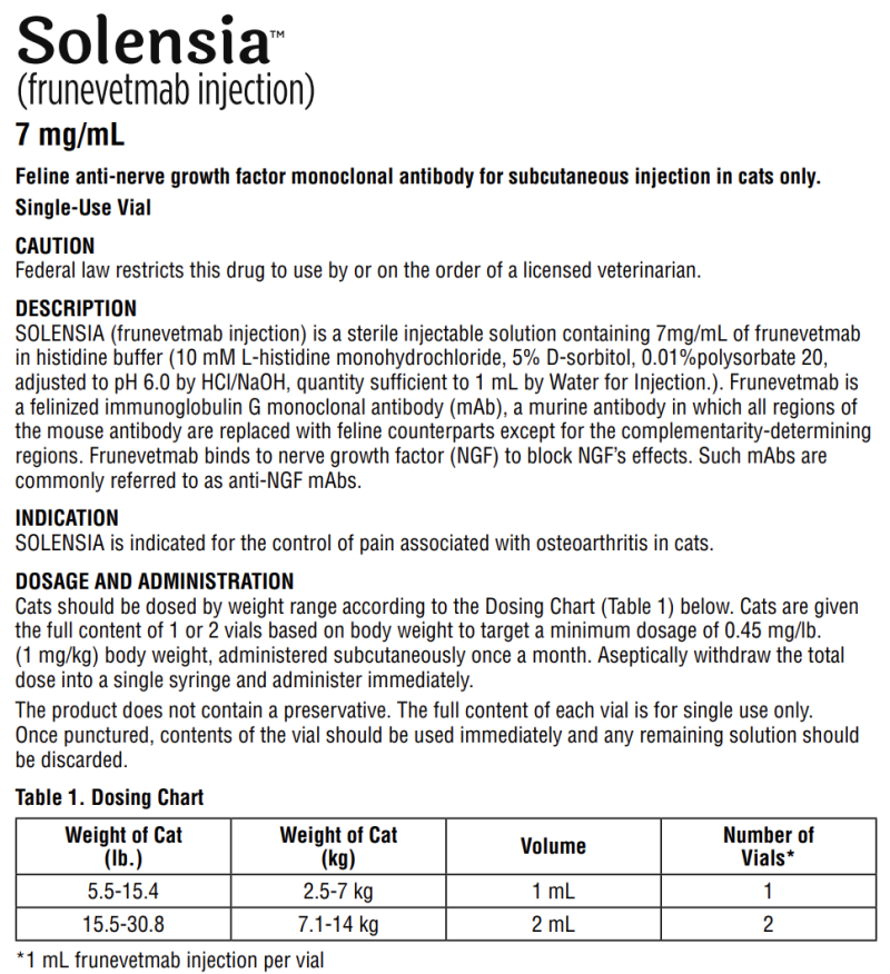 새로운 개념의 골관절염 osteoarthritis 에 사용하는 약물. Librela와 Solensia. 한달에 한번 피하주사 ...