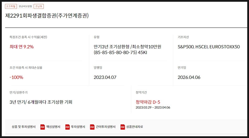 4월 1주차 관심 ELS, ELB 상품들 (키움, KB) : 네이버 블로그