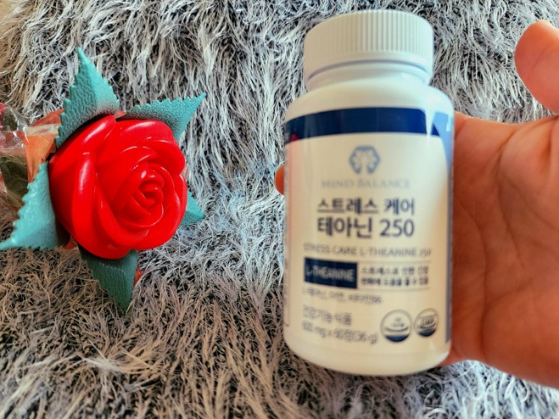 건강기능식품 수면영양제 마인드밸런스 스트레스 케어 테아닌 250 구매 네이버 블로그