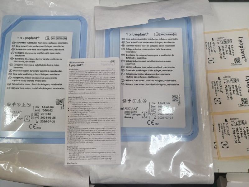 [ITEM] Lyoplant 경막대용제 - B.Braun社 "흡수성 막" : 네이버 블로그