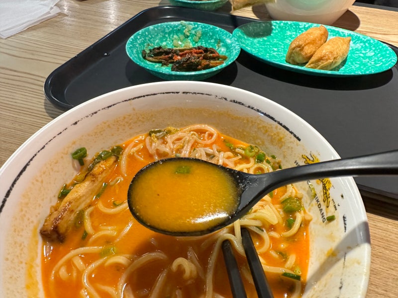 용산 아이파크몰 라멘 맛집 호랑이식당 내돈내산 후기 네이버 블로그