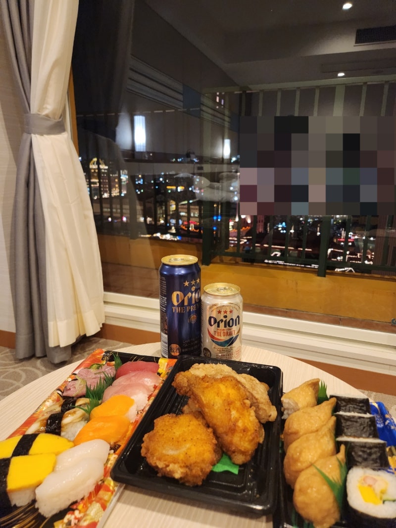 오키나와여행 1~2일차 오릭스렌터카 하얏트리젠시나하 나하국제거리 블루씰아이스크림 츄라우미수족관 아메리칸빌리지