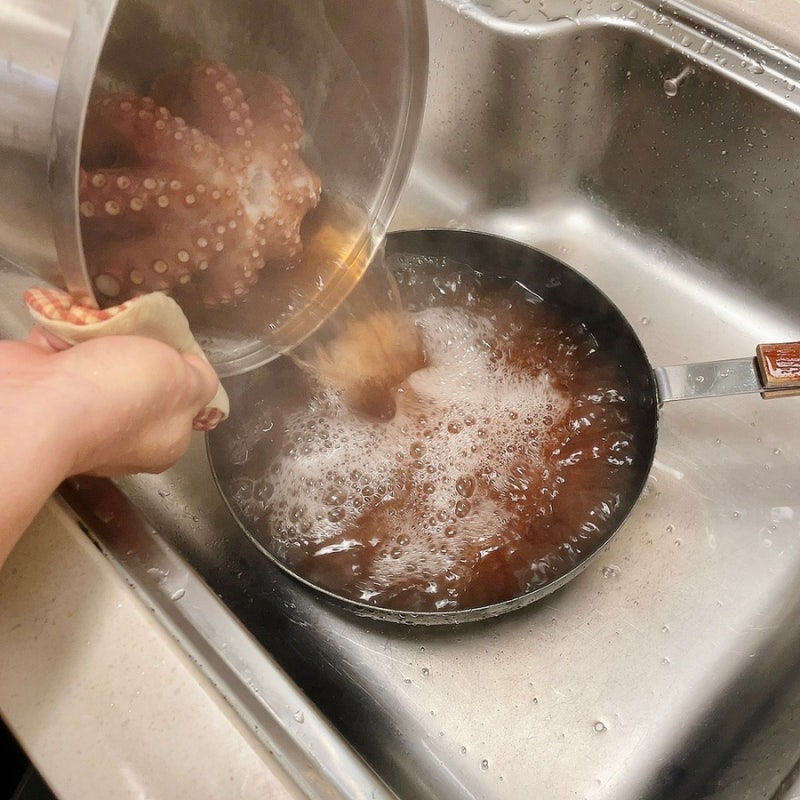 문어 삶기 3가지방법 문어 부드럽게 삶는시간 문어손질 부드러운 문어숙회 문어요리 소분 냉동 네이버 블로그