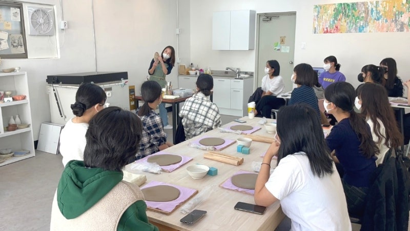 대구도자기체험 경명여고동아리활동 시유도자기공방 색소지접시만들기 네이버 블로그