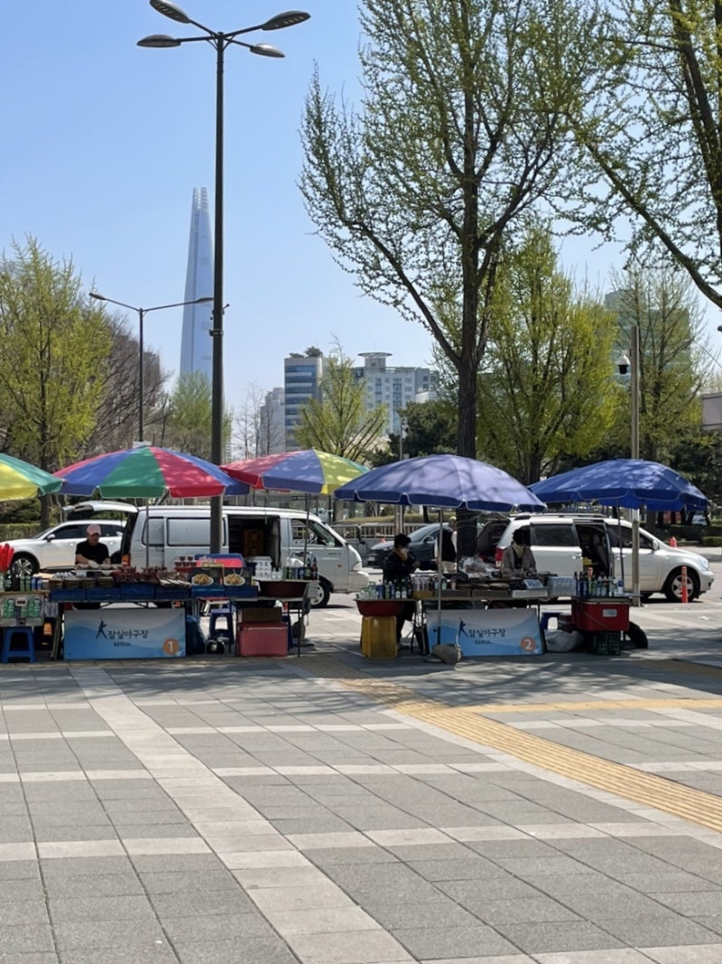 잠실야구장 롯데원정 3루 블루석 218블럭먹거리 이가네떡볶이 주차 좌석안내도 샵 네이버 블로그