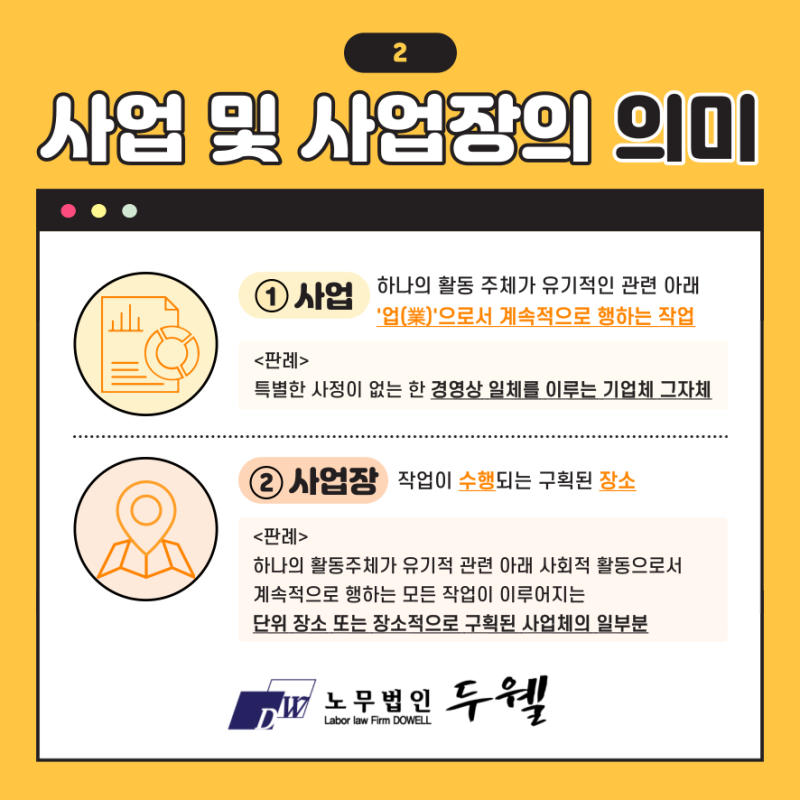 여러 사업장 운영 시 유의해야 할 사업장 판단 기준장소 상시근로자 회계 등 네이버 블로그