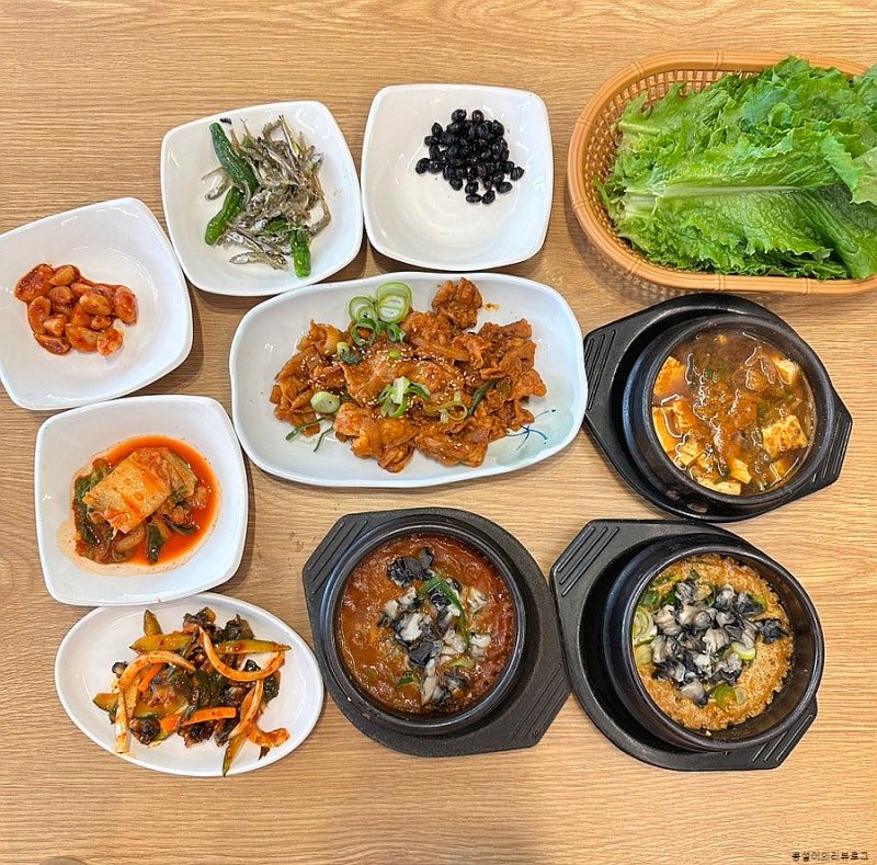당진 우렁쌈밥 우렁이박사 아침식사 건강한 밥집 네이버 블로그