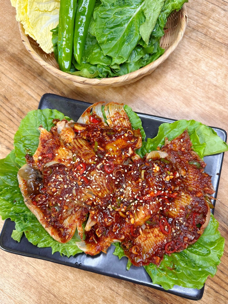 가오리찜 만들기 간재미 찜 양념장 생선찜 만드는 법 네이버 블로그