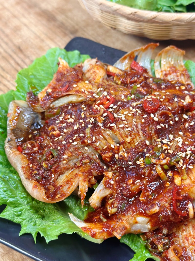 가오리찜 만들기 간재미 찜 양념장 생선찜 만드는 법 네이버 블로그