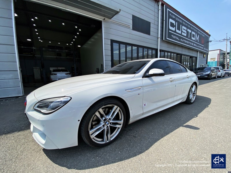 Bmw 640d 휠수리 후 블랙유광 휠도색 레드 캘리퍼 도색 네이버 블로그