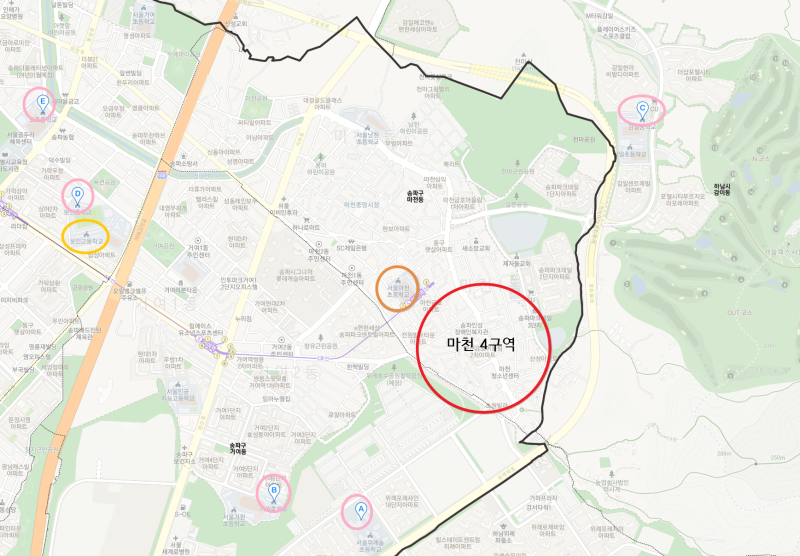 재재 공부 송파구 재건축 재개발 ① 마천4재정비촉진구역주택재개발정비사업 네이버 블로그