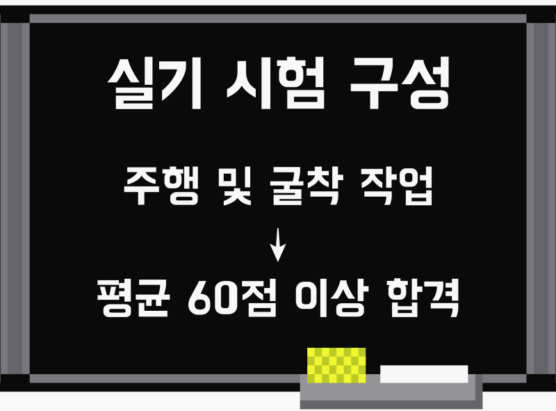 굴착기굴삭기운전기능사 필기 실기 시험 과목 및 합격률 굴착기굴삭기자격증 네이버 블로그