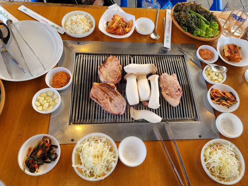 의왕 야외바베큐 정육식당 청계ok목장에서 캠핑기분 내고 옴 네이버 블로그