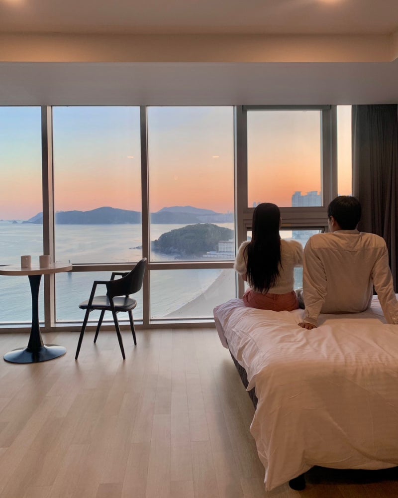 오션뷰 해운대호텔 씨클라우드호텔 레지던스 코너오션뷰스위트후기 네이버 블로그