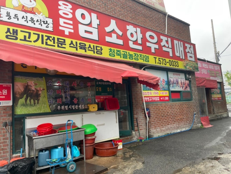 단골 많은 광주 생고기 비빔밥 맛집 용두동 용두식육식당 네이버 블로그