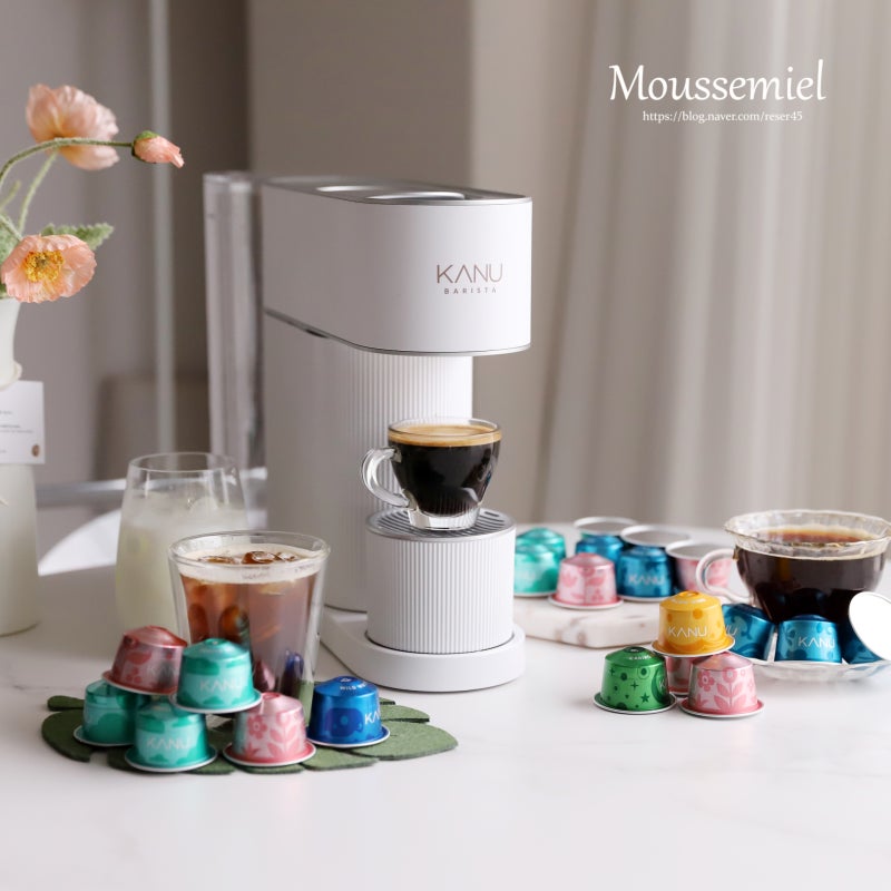 카누 바리스타 캡슐커피머신 가정용 홈카페 인테리어에 딱이지 : 네이버 블로그
