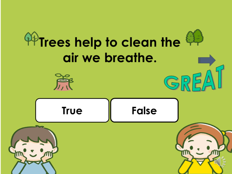 영어 파워포인트 수업자료 Arbor Day All about Trees True or False Quiz Activity 식목일 ...