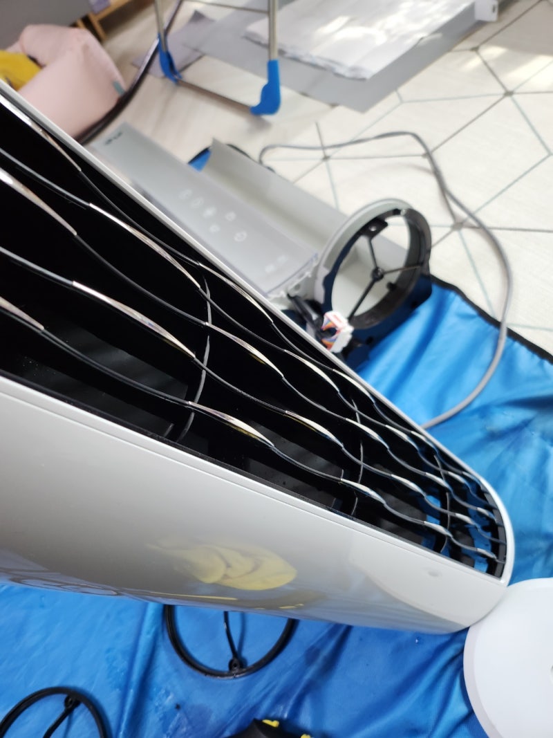 마산에어컨청소 전문업체에 맡겼더니 깔끔해진 모습 네이버 블로그