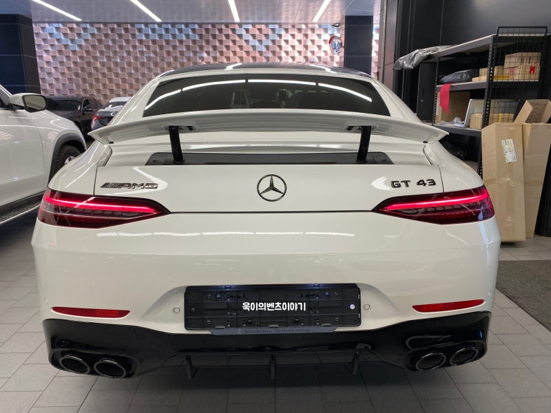 벤츠 AMG GT43 4Matic 다이나믹 전격리뷰(2023 딜러에디션 한정판) 벤츠 쿠페형 스포츠세단! : 네이버 블로그