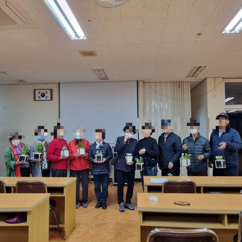 제주 원예수업 단체출강 한림노인복지회관 마가렛 화분 네이버 블로그