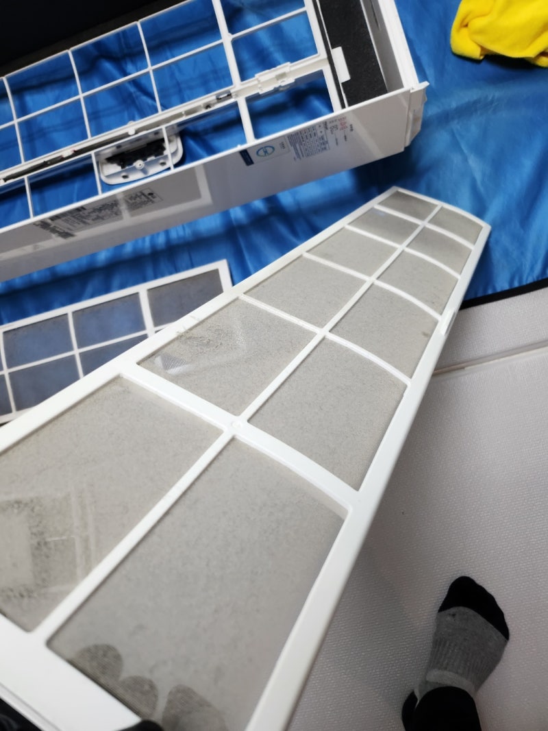 마산에어컨청소 전문업체에 맡겼더니 깔끔해진 모습 네이버 블로그