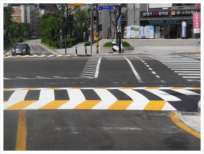 고원식 횡단보도란? 도로 안전 알아보기 : 네이버 블로그