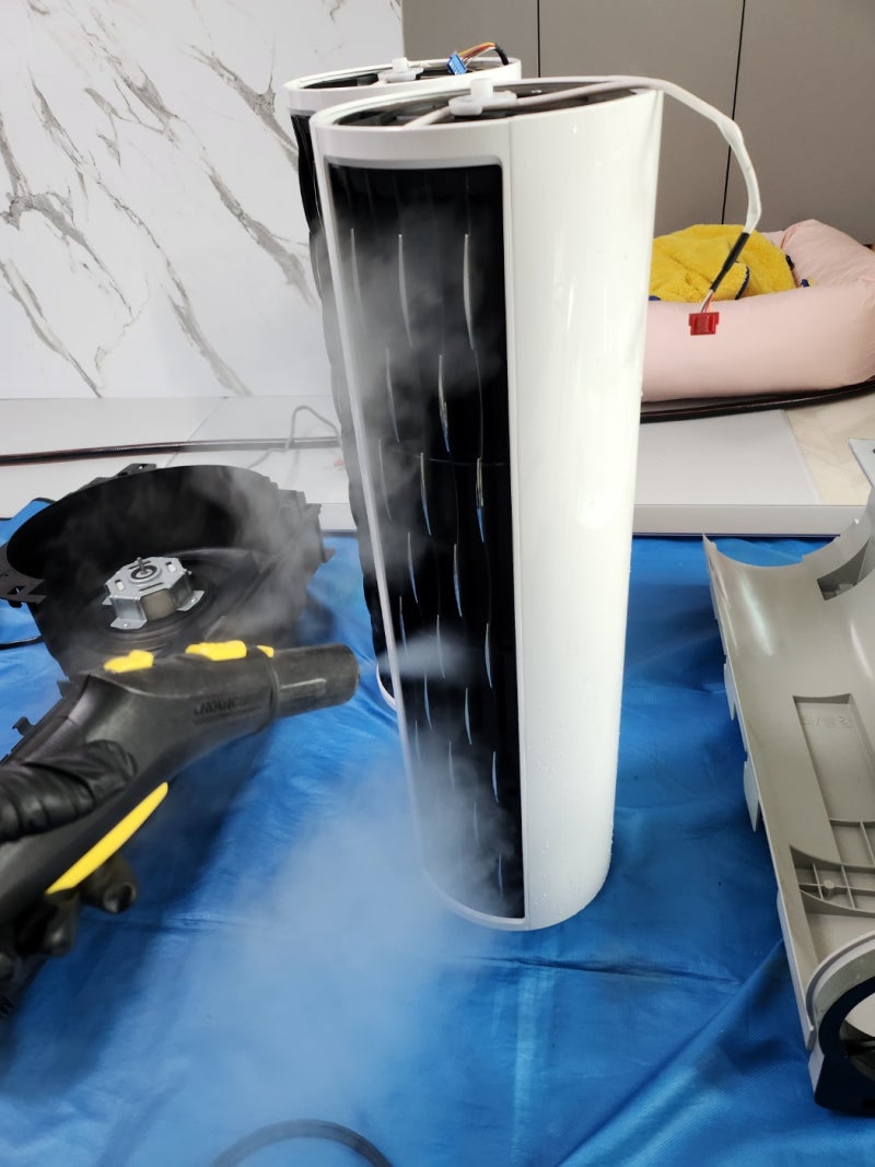 마산에어컨청소 전문업체에 맡겼더니 깔끔해진 모습 네이버 블로그