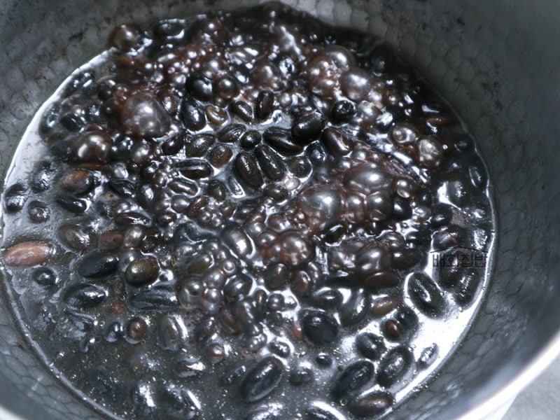 서리태 콩자반 콩장 만들기 레시피 검정콩조림 콩장조림 검은 콩자반 맛있게 만드는법 네이버 블로그