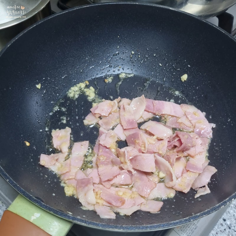 시금치베이컨볶음 시금치요리 베이컨요리 볶음반찬 버터풍미가득 네이버 블로그