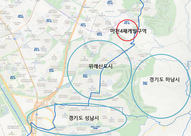재재 공부 송파구 재건축 재개발 ① 마천4재정비촉진구역주택재개발정비사업 네이버 블로그