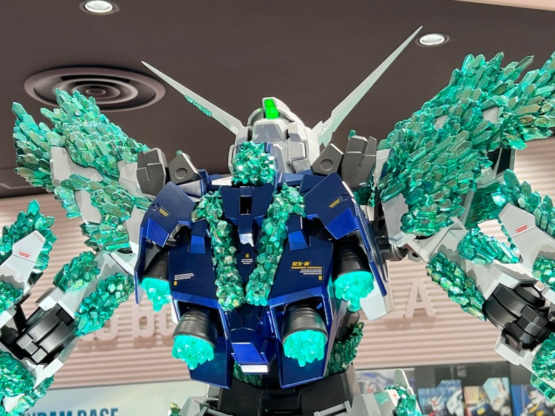 [도쿄 오다이바]건담베이스 도쿄에 다녀왔어요~! 수성의 마녀 에어리얼! 유니콘건담 대형 피규어 전시중~! : 네이버 블로그