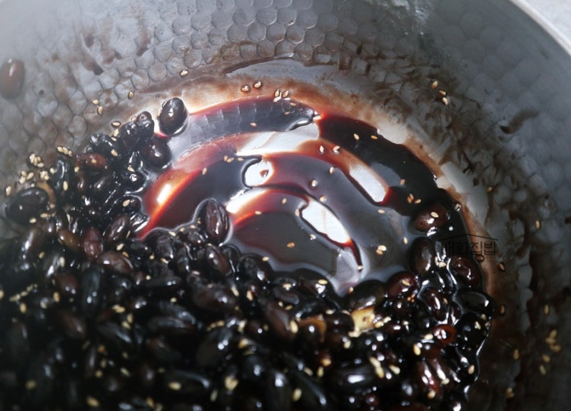 서리태 콩자반 콩장 만들기 레시피 검정콩조림 콩장조림 검은 콩자반 맛있게 만드는법 네이버 블로그