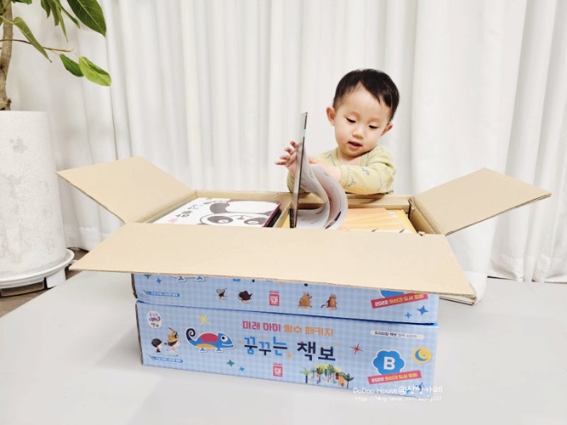 키즈엠 꿈꾸는책보 창작동화 유아전집 개봉기 네이버 블로그