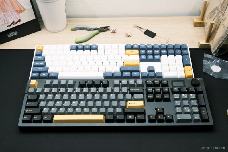 AIGO A108 핫스왑 스위치를 지원하는 가성비의 유무선 기계식 키보드 : 네이버 블로그