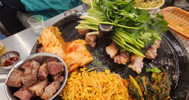 원흥삼송 목구멍 미나리 솥뚜껑 삼겹살 고깃집 네이버 블로그