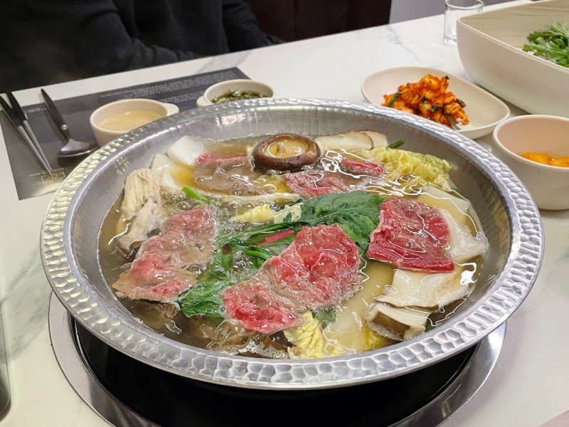 고양 스타필드 맛집 고청담 샤브샤브 1층 고메스트리트 추천 네이버 블로그