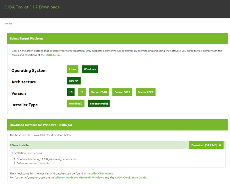 [파이썬] 윈도우에서 Pytorch GPU 환경 구축하기…CUDA, cuDNN 설치 : 네이버 블로그