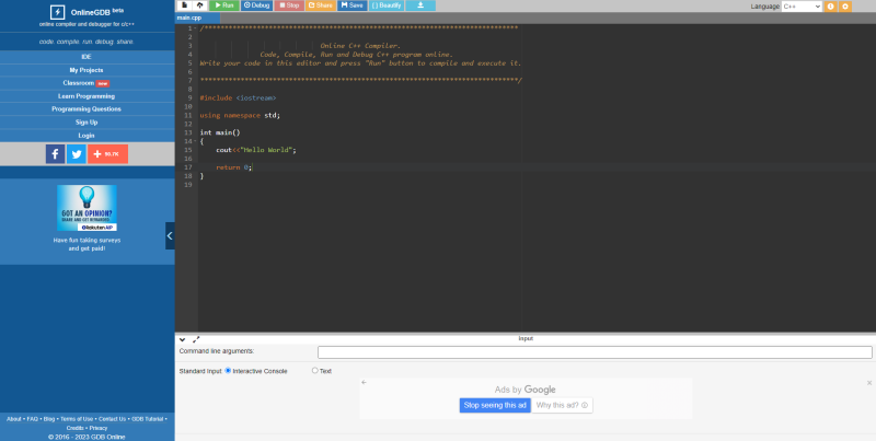 온라인 컴파일러로 더 쉽고 빠르게 프로그래밍하기 : 네이버 블로그