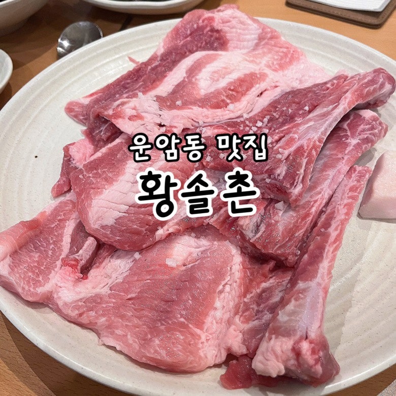 광주 운암동 맛집 부모님이 좋아하실 거 같은 숯불에 구운 생돼지갈비 황솔촌 네이버 블로그