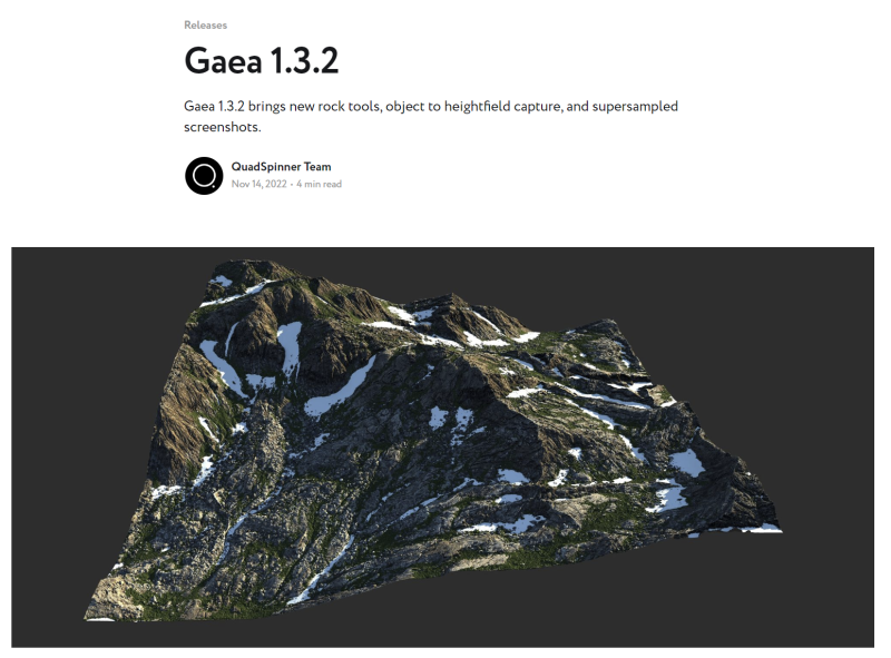 Gaea가 업그레이드 되었습니다. : 네이버 블로그