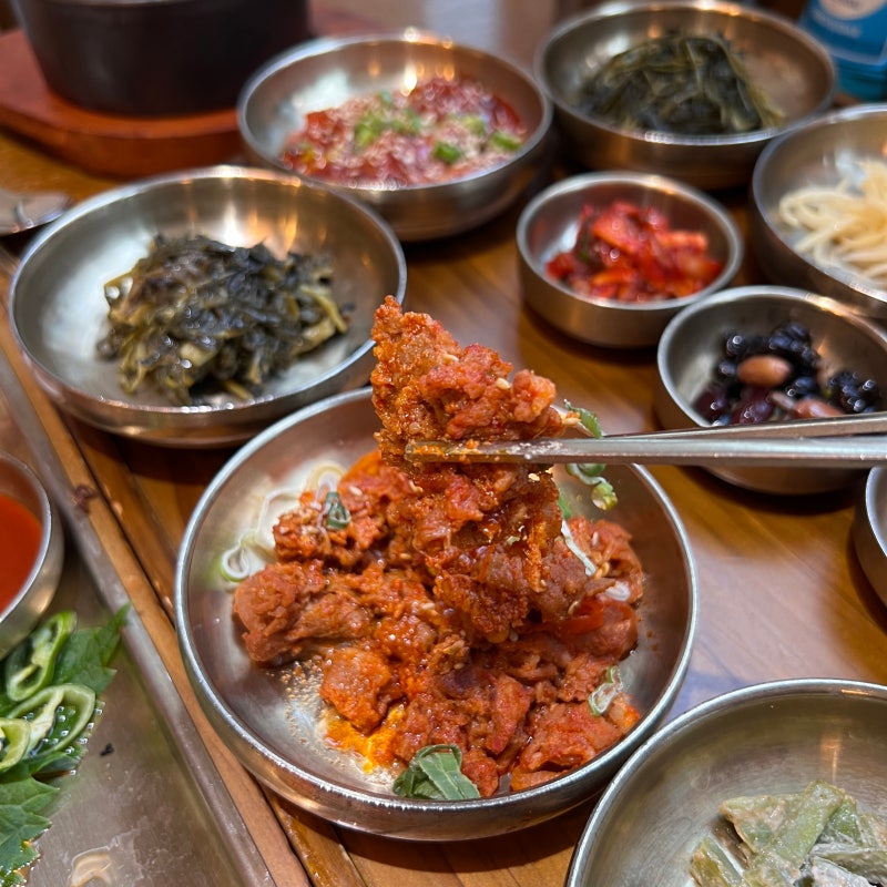 청라 맛집 인천그랜드cc 찍고 한정식 밥집에서 한식 타임 괭이부리마을 네이버 블로그