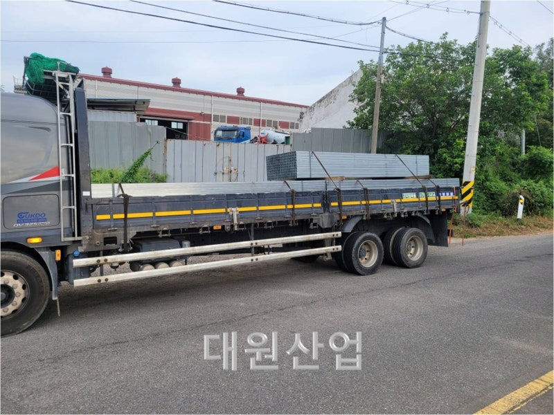 각파이프 아연각파이프 사각비계파이프 신재 및 중고 네이버 블로그